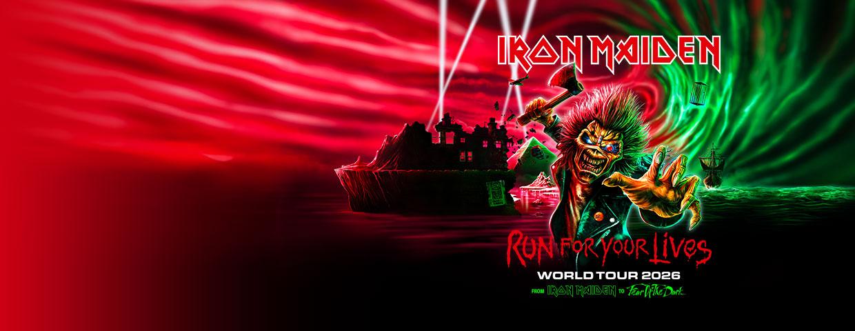 Iron Maiden Tickets 2026 - Karten jetzt bei kölnticket.de bestellen!