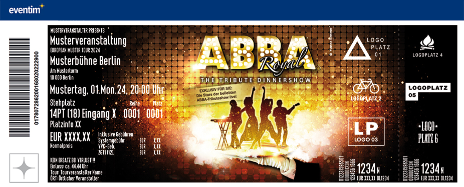Tickets for ABBA Dinner - The Tribute Dinnershow at kölnticket