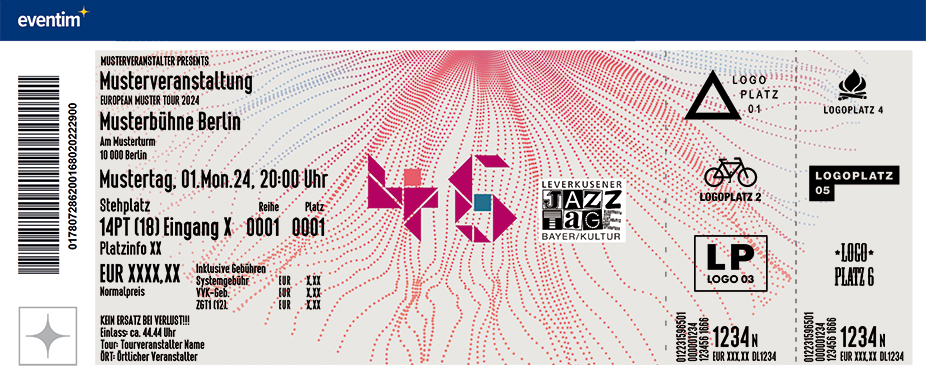 Bei kölnticket.de Tickets für 46. Leverkusener Jazztage 2025 sichern!