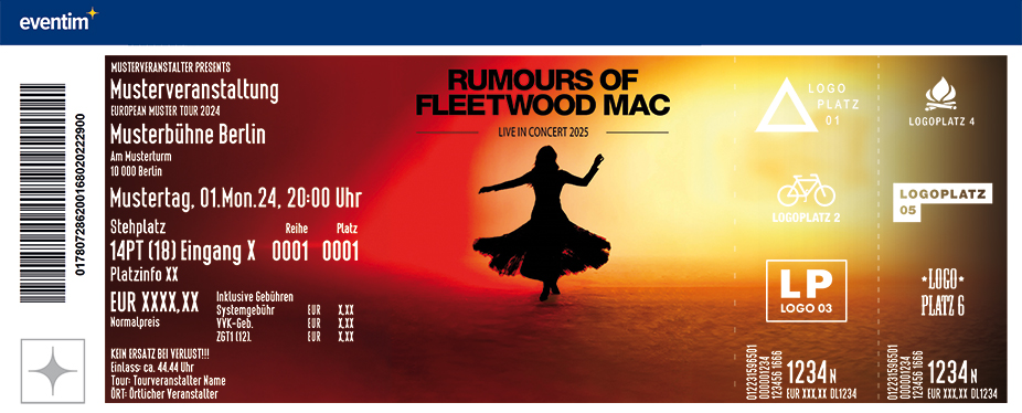 Rumours Of Fleetwood Mac Live In Hannover: 1 Ticket Sitzplatz – YLEAV