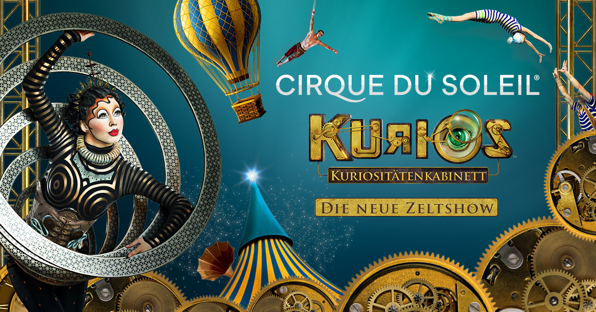 Bei kölnticket.de Tickets für Cirque du Soleil: KURIOS sichern!