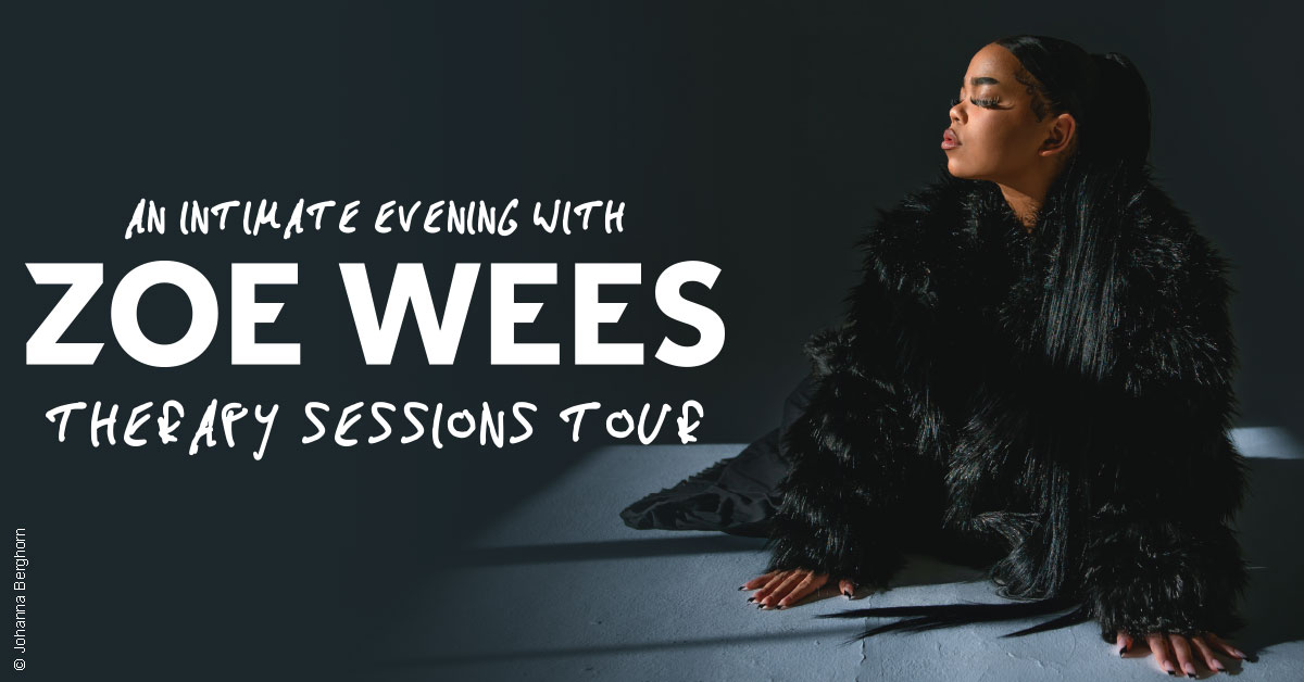 Bei kölnticket.de Tickets für Zoe Wees - Therapy Sessions Tour sichern!