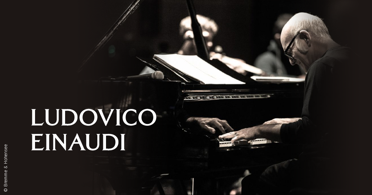Ludovico Einaudi Tickets 2024 - Karten jetzt bei kölnticket.de bestellen!