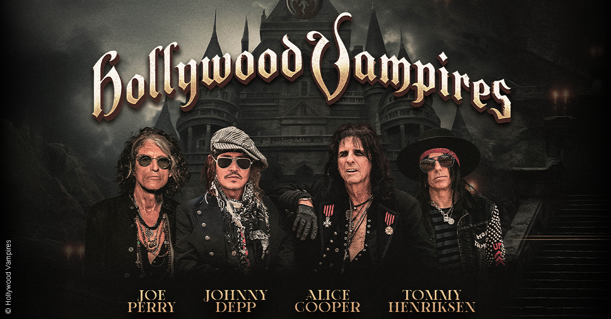 Tickets für Hollywood Vampires in KÖLN am 28.08.2026 20:00 - LANXESS ...